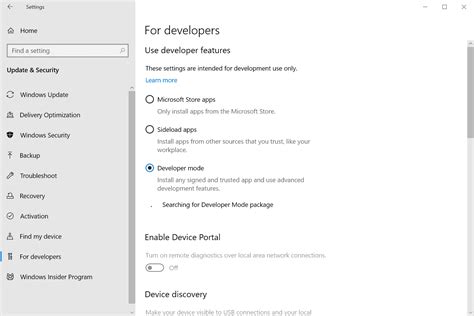 How To Enable Developer Mode In Windows 10 To Sideload Apps Ghacks Tech News