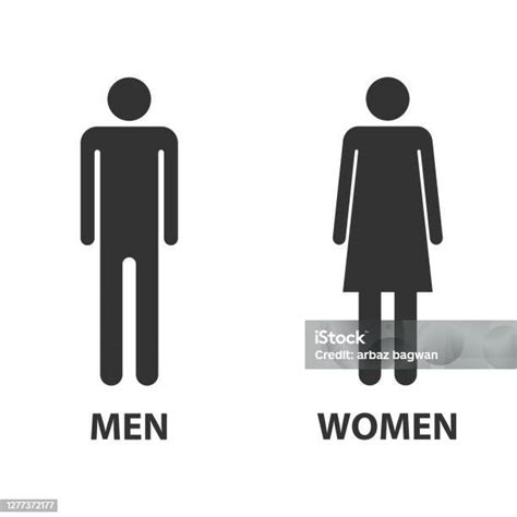 남성 여성 또는 남성 여성 용 화장실 또는 다양한 목적 기혼에 대한 스톡 벡터 아트 및 기타 이미지 기혼 나이 남성 Istock