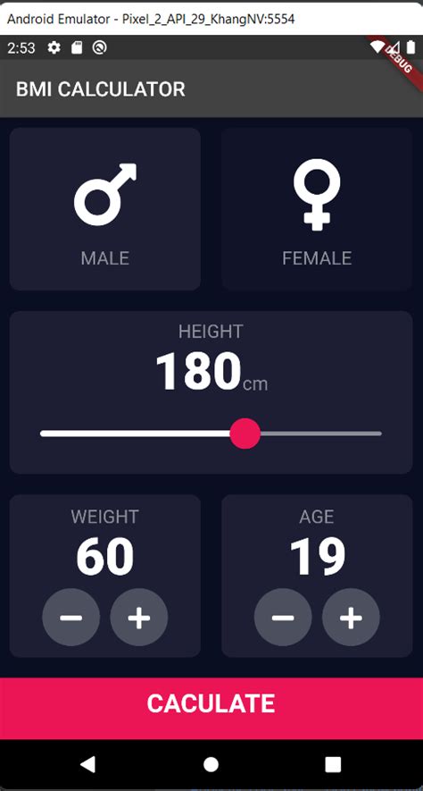 Github Khangnv Dflutterbmicaculator