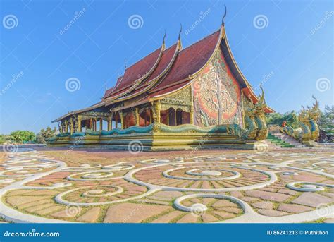 Sirindhorn Wararam Phu Prao Temple Wat Phu Prao Thailand Stock Image