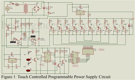 Building A Programmable Touch Power Supply Circuit Engineering Projects