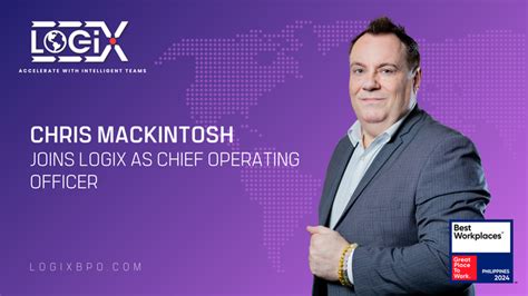 Logix Bpo Brings In Chris Mackintosh As Global Coo