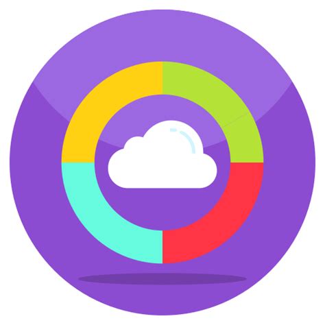 Cloud Analytics Cloud Infographic Cloud Statistics Business Chart Business Graph Icon