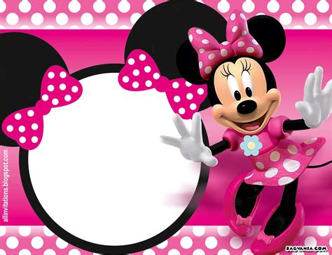 Minnie Mouse Template Printable