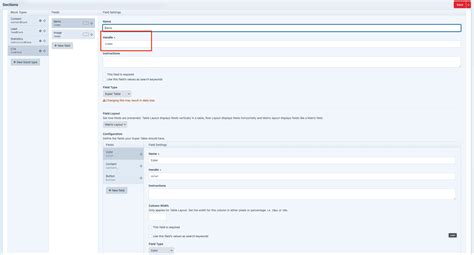 gql breaks if you have fields with same handle · issue 461 · verbb super table · github