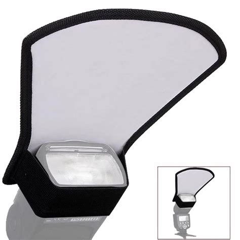 Camera Flash Diffuser Softbox Silver White Reflector For Canon Nikon Camera Flash Diffuser Softbox Silver White Reflector For Canon Nikon