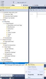 New Module Add To PLC With Logix Designer PLC Programming Automation