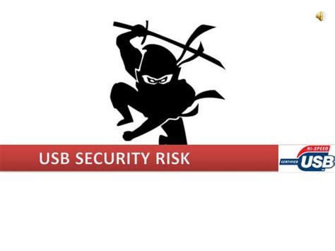 Usb Flash Drive Security Ppt Data Storage And Warehousing Computing