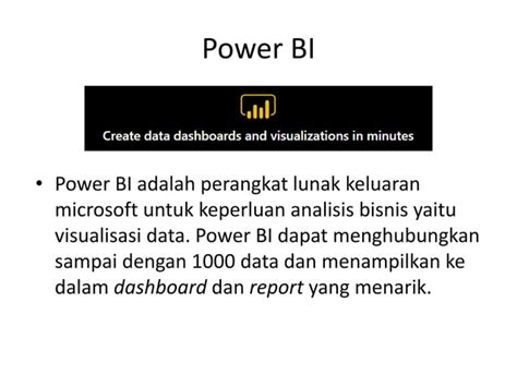 Tutorial Power Bi Bahasa Pptx