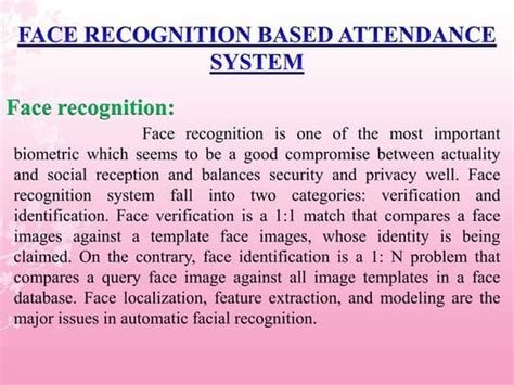 What Are The 3 Classic Face Recognition Algorithms Pdf