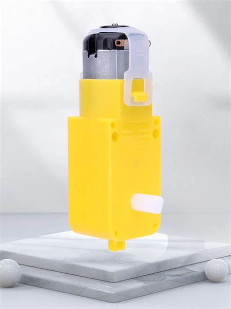 듀얼 샤프트 기어 모터 Dc 312v 박스 스마트 카 섀시 4 드라이브 로봇 용 티몬