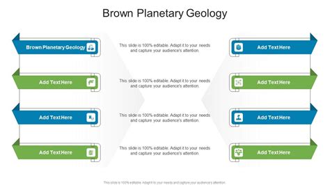 brown planetary geology ppt template cpp ppt template