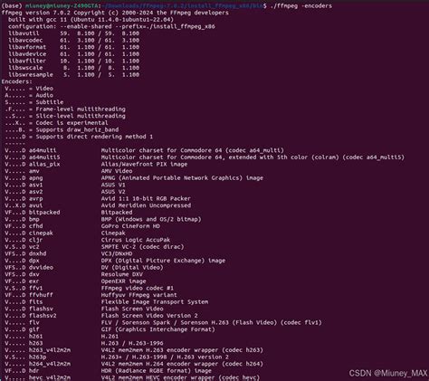 打开ffmpeg编码器的时候报错：avcodecopen2（）返回 22ffmpeg Could Not Find A Valid Device Csdn博客