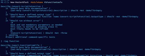 Accelerate Pester Test Development • The Lonely Administrator