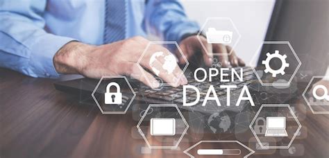Premium Photo Concept Of Open Data Internet Technology