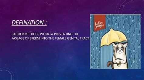 Barrier Methods Of Contraceptive Pptx