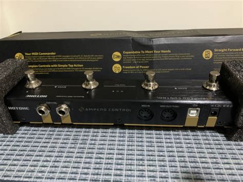 Hotone Ampero Midi Foot Controller Bluetooth Frete Grátis Hotone Ampero Midi Foot Controller Bluetooth Frete Grátis