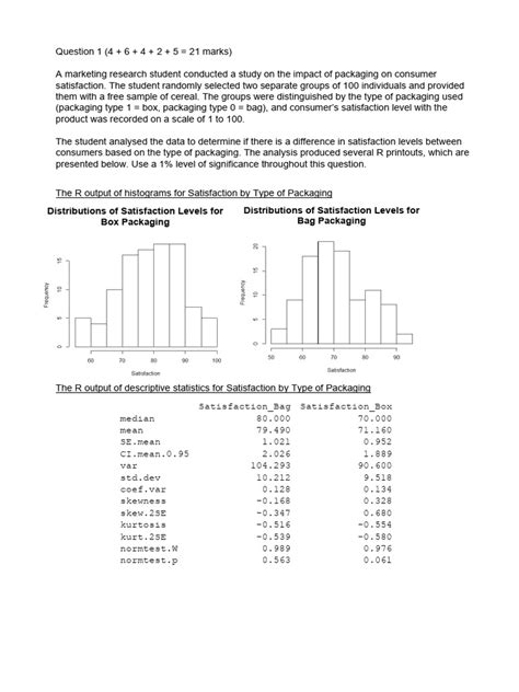 Econ20003 S1 2024 Sample Exam Pdf Statistical Hypothesis Testing P Value