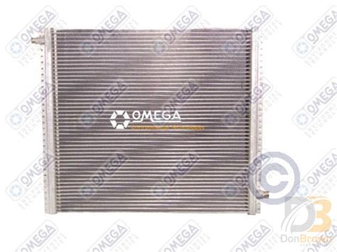 Condenser Multiflow 195in X 23in 3 Pass 24 50052 Don Brown Bus Parts