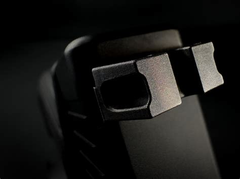 Stainless Damascus Glock Suppressor Sights Burnyn