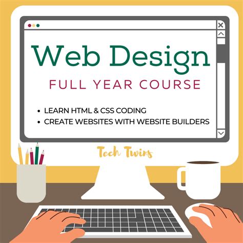 web design course and bundle full year turnkey made by teachers