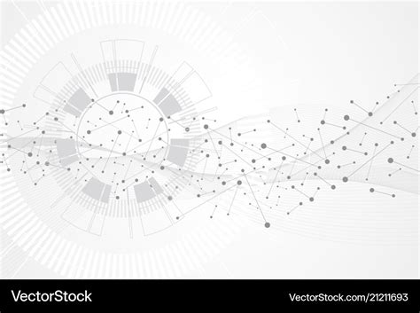 Big Data Visualization Artificial Intelligence Vector Image