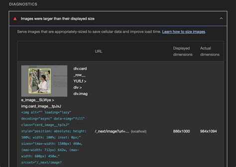 Srcset And Sizes Are Not Compatible · Issue 54371 · Vercelnextjs · Github