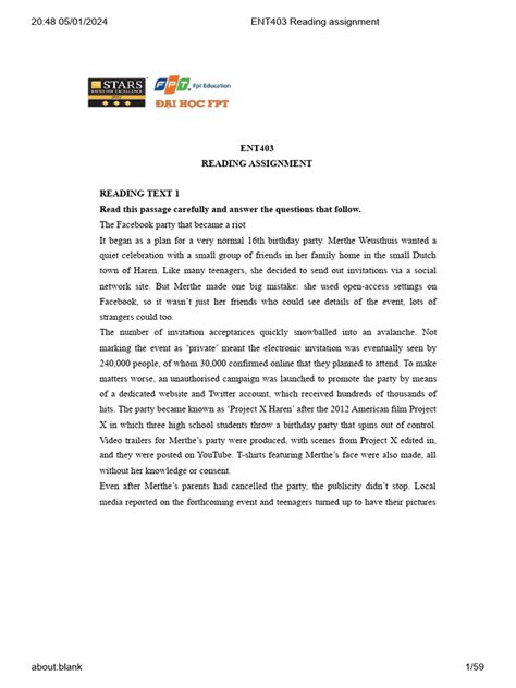 Ent403 Reading Assignment Pdf