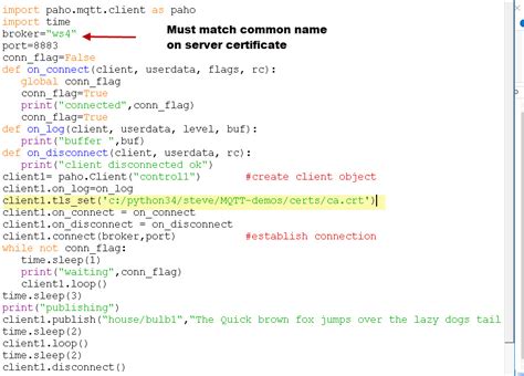 Mosquitto Ssl Configuration Mqtt Tls Security