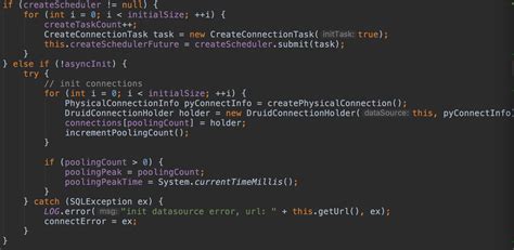 关于druid初始化时对错误地址不报异常 · Issue 2459 · Alibabadruid · Github