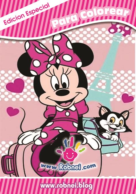 Descargar Librito Para Colorear De Minie Mouse Gratis