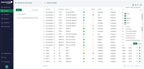 Cross App Features Squash Tm Documentation