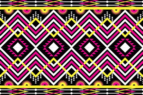 벽지 배경 직물 커튼 카펫 의류 및 포장을 위한 다채로운 민족 원활한 패턴 디자인 0명에 대한 스톡 벡터 아트 및 기타 이미지