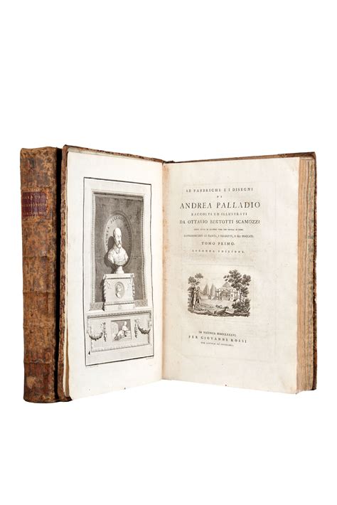 Palladio Andrea 1508 1580 Bertotti Scamozzi Ottavio 1719 1790