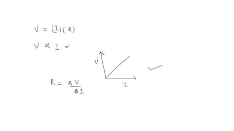 SOLVED The Relationship Between A Resistor And Voltage Is Represented Via Ohm S Law Right How