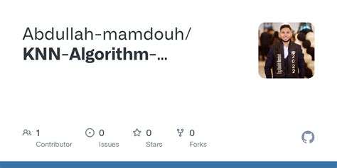 Github Abdullah Mamdouhknn Algorithm Classificationregression