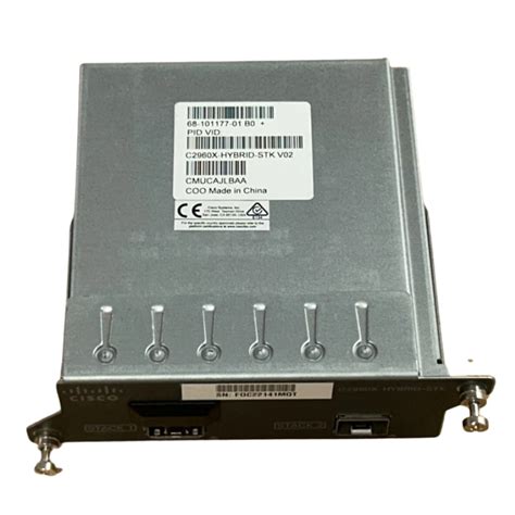 Cisco Catalyst 2960 X Stacking Module New