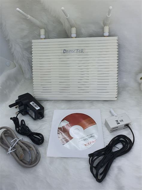 Draytek Vigor N ADSL Wireless N Router Firewall Gigabit LAN Ports Computers