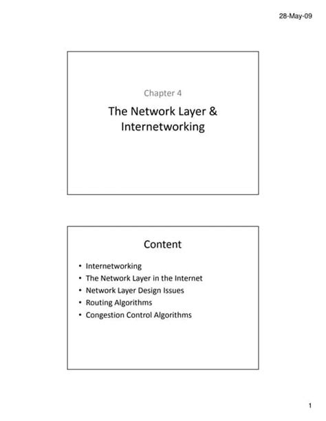 Chapter 4 Internetworking Compatibility Mode Pdf