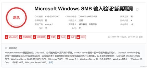 永恒之蓝 cve 2017 0143 漏洞复现 验证 zlzgzlz 博客园