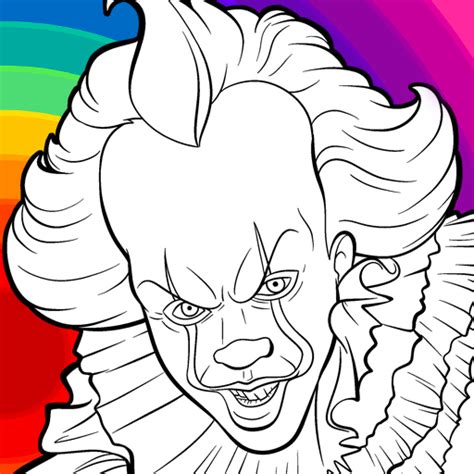 Pennywise The Clown Coloring Pages