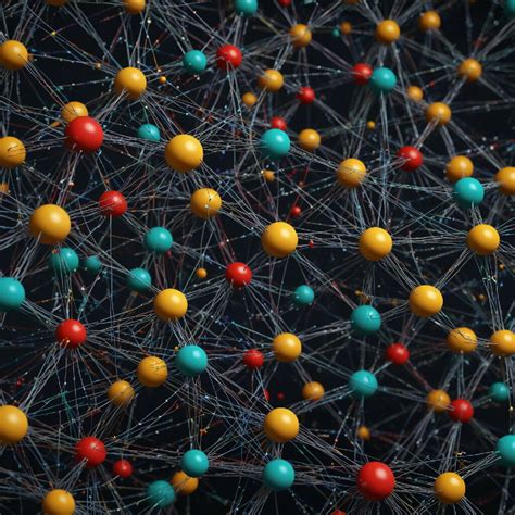 “interconnectivity Network Abstract Digital Artwork”