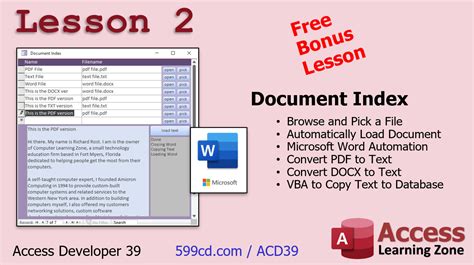 Microsoft Access Developer 39 Computer Learning Zone