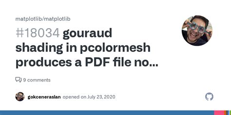 Gouraud Shading In Pcolormesh Produces A Pdf File Not Compatible With Adobe Illustrator Issue