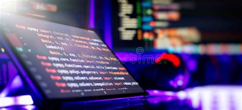 Software Programming Work Time Program Development Concept Stock Photo