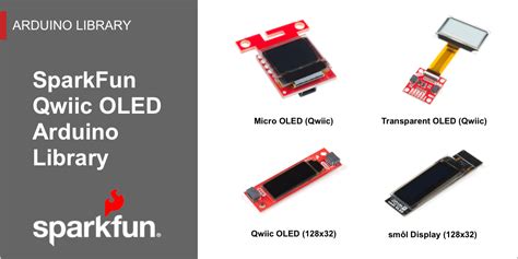 Introduction SparkFun Qwiic OLED Arduino Library Hookup Guide