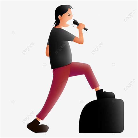 보컬 밴드 벡터 일러스트 가수 밴드 밴드 클립 아트 Png 일러스트 및 Psd 이미지 무료 다운로드 Pngtree