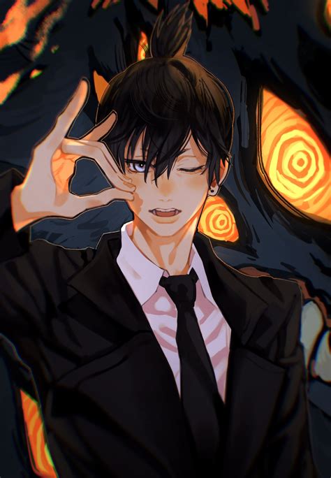 Hayakawa Aki And Fox Devil Chainsaw Man Drawn By Kozdoma Danbooru