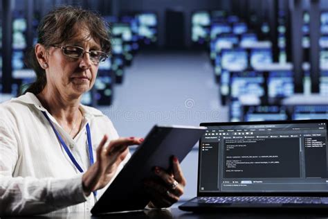 Senior Developer Writing Server Code Stock Image Image Of Developer Code 302388323