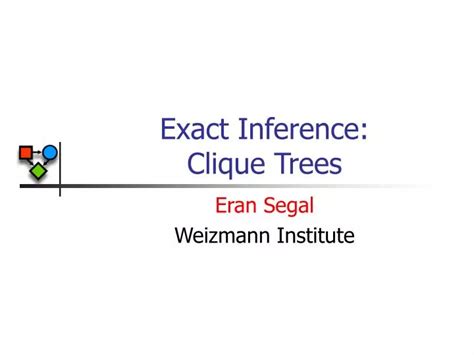 ppt exact inference clique trees powerpoint presentation free